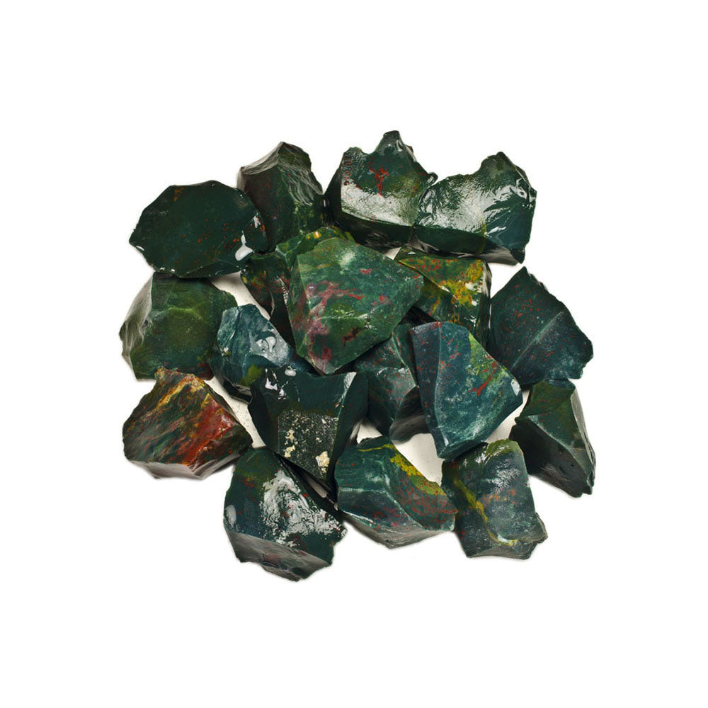 Bloodstone Rough Stones from Asia – Hypnotic Gems