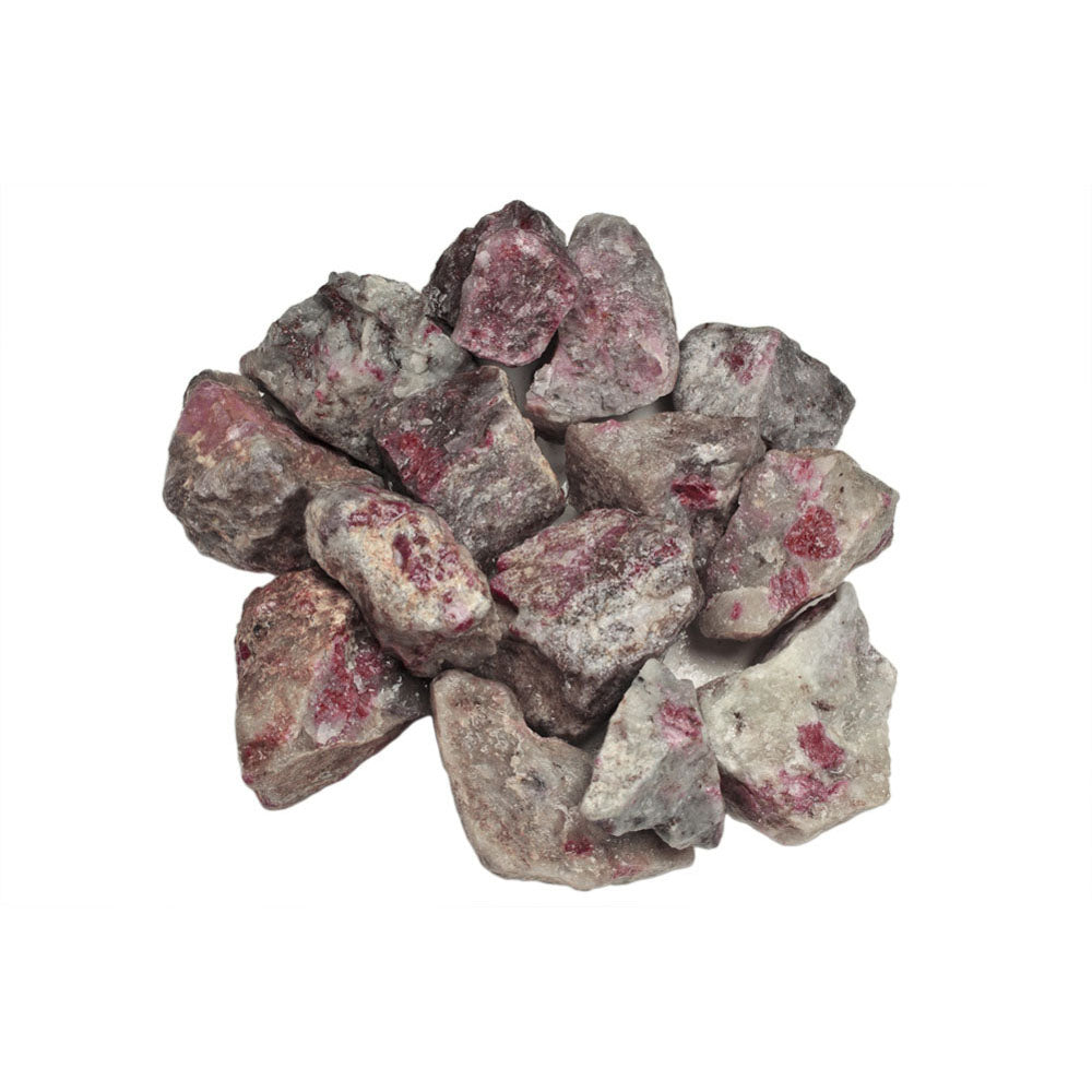 Ruby in Quartz Rough Stones from Asia – Hypnotic Gems