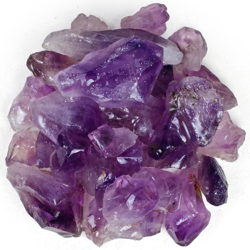 Amethyst Stones "AA" Grade Semi Points from Brazil – Hypnotic Gems